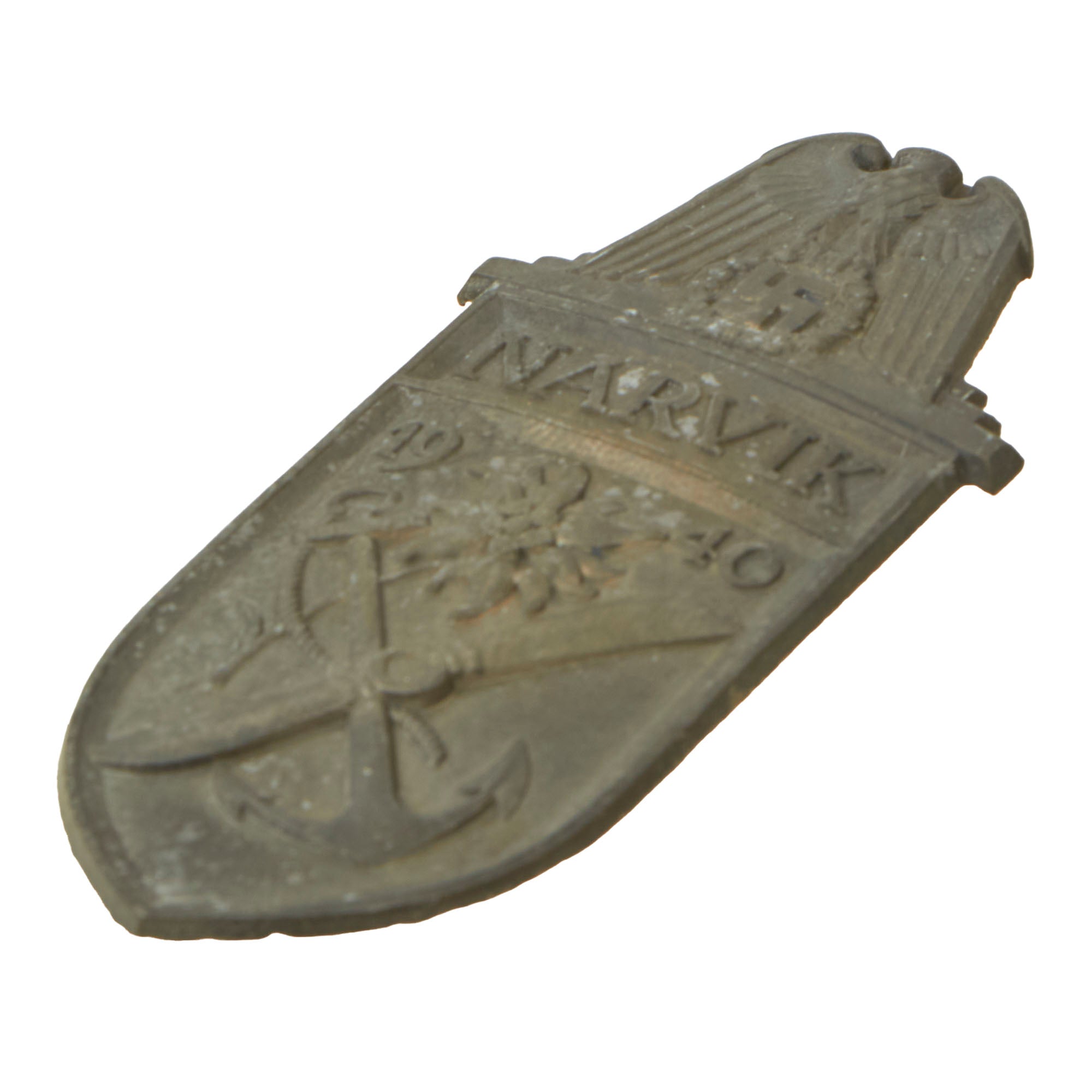 Original German WWII Heer and Luftwaffe Narvik Shield Award - Narviksc ...