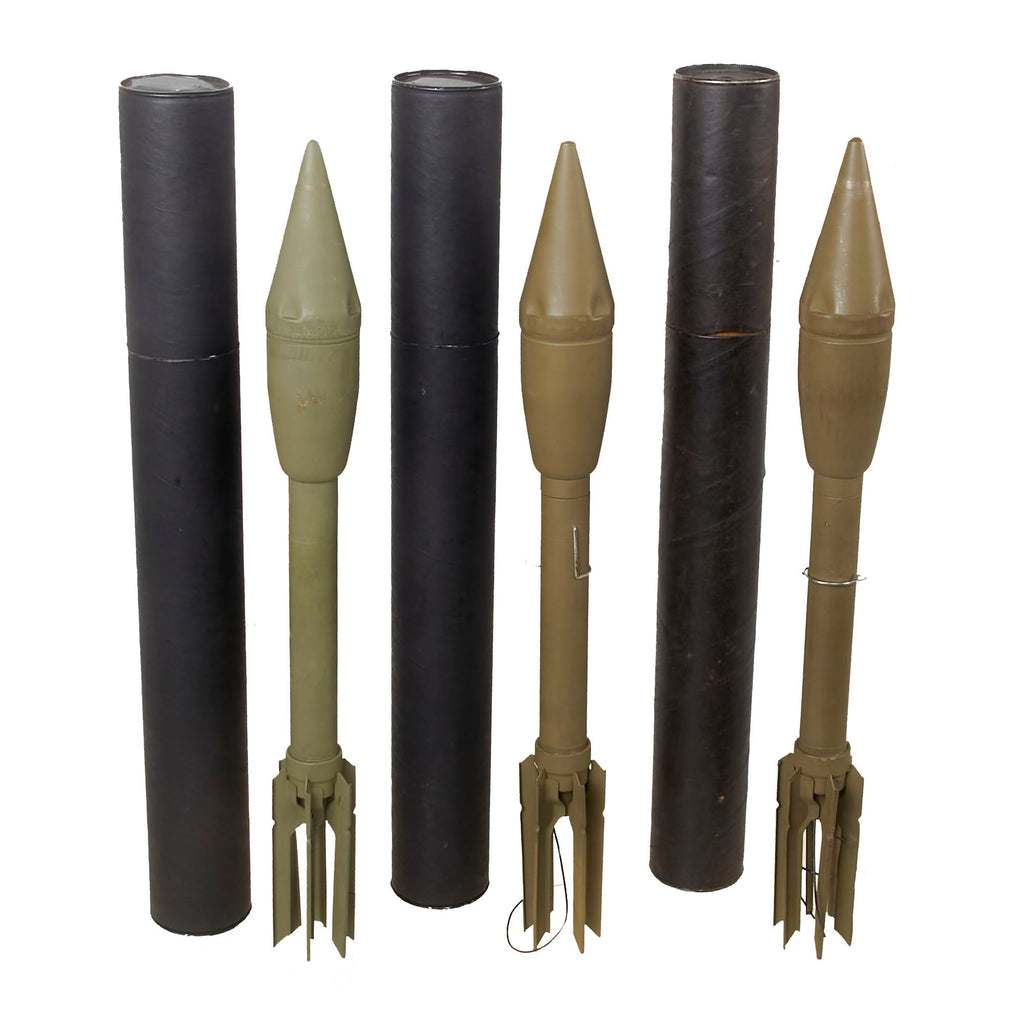 Original U.S. WWII Second Pattern M6 Bazooka Rocket Bag Dated 1945 Wit ...
