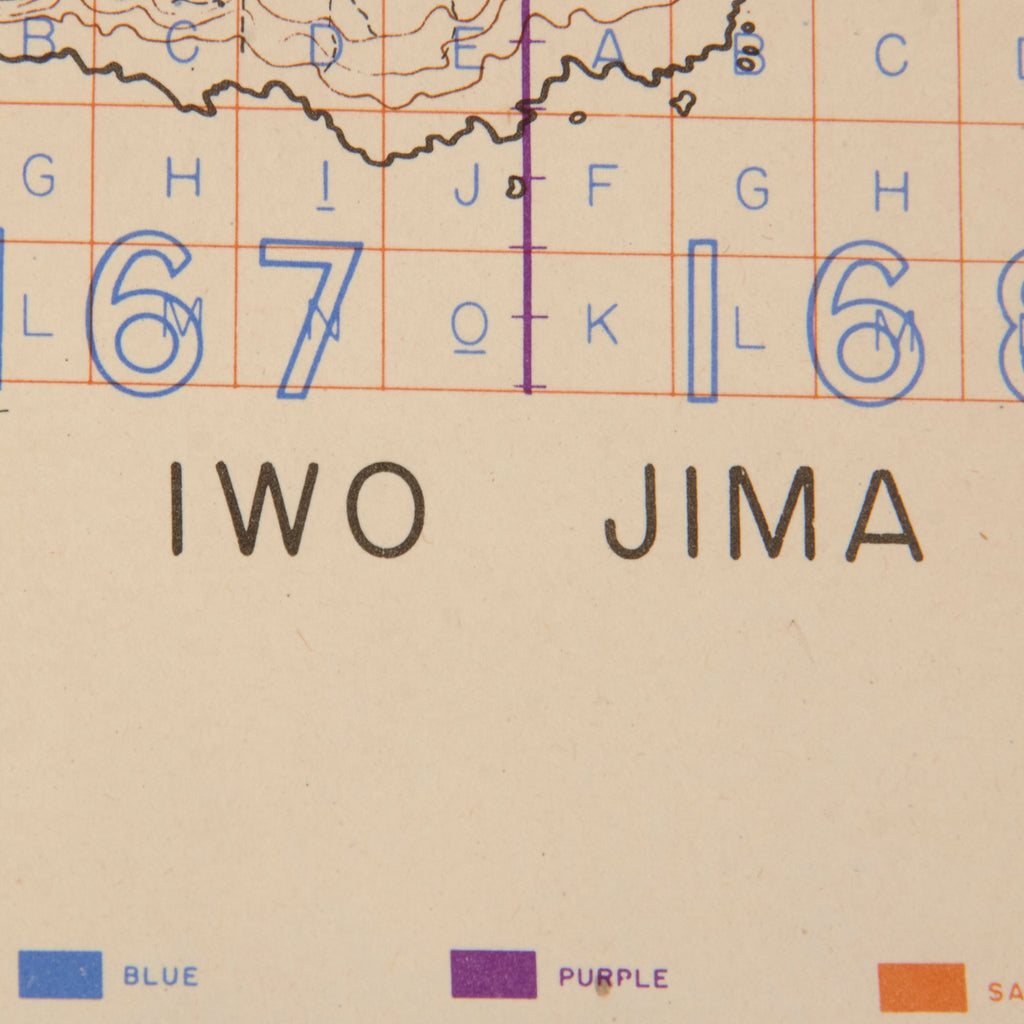 Original U.S. WWII USMC Battle of Iwo Jima “Blockhouses with Principal – International Military ...