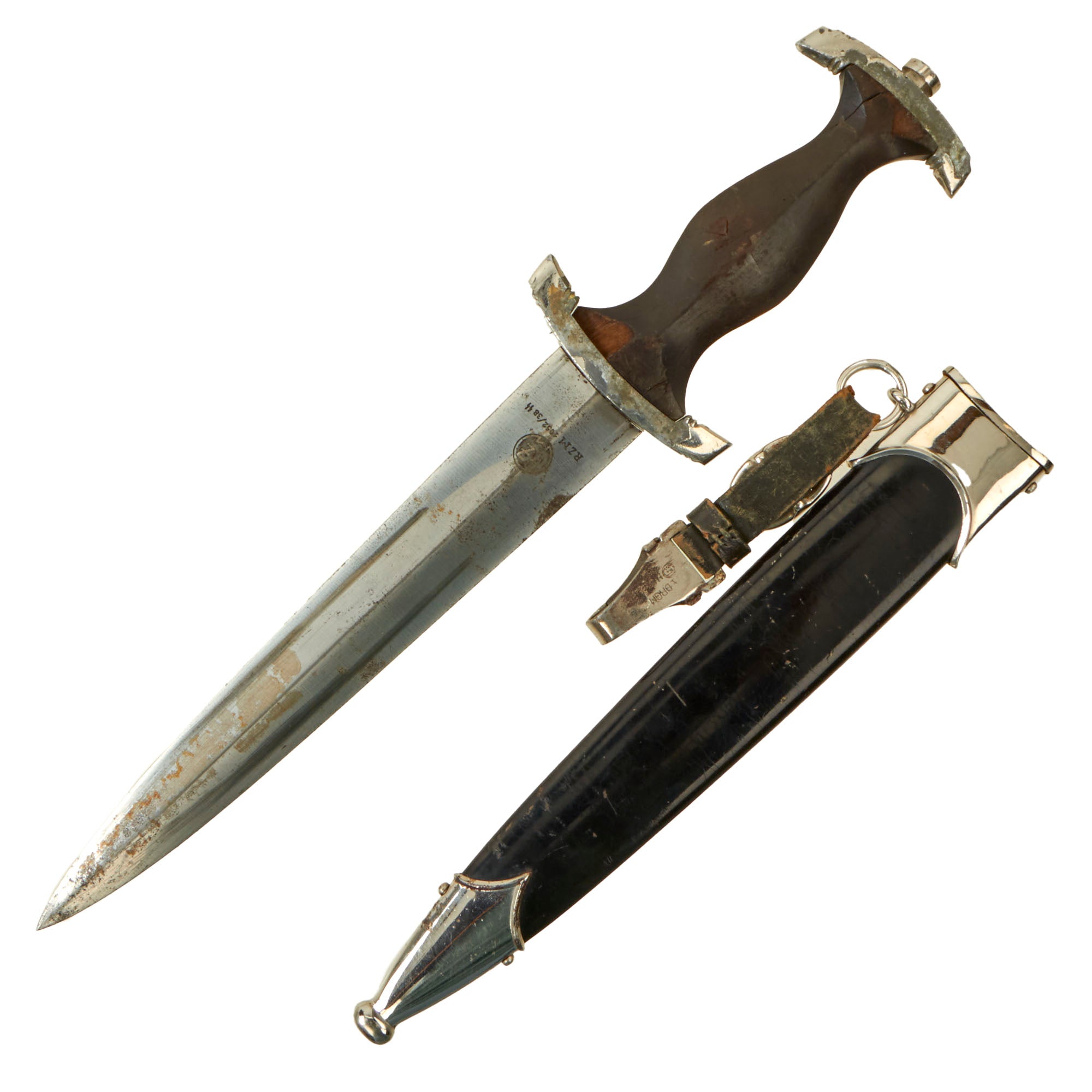 Original German WWII Model 1933 SS Dagger by Lauterjung & Sohn Puma-We ...
