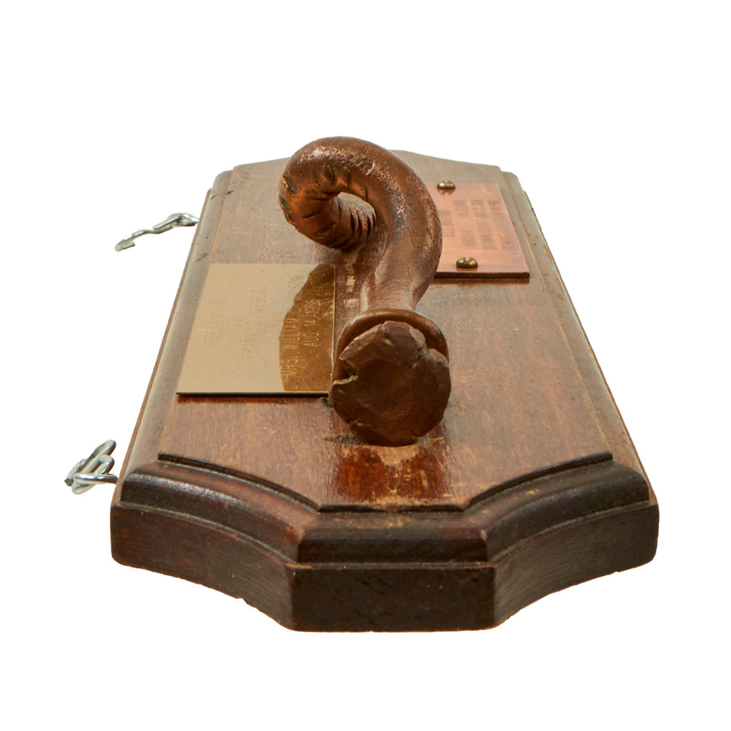 Original U.S. Civil War Copper Spike from Wooden Hull of USS Hartford ...