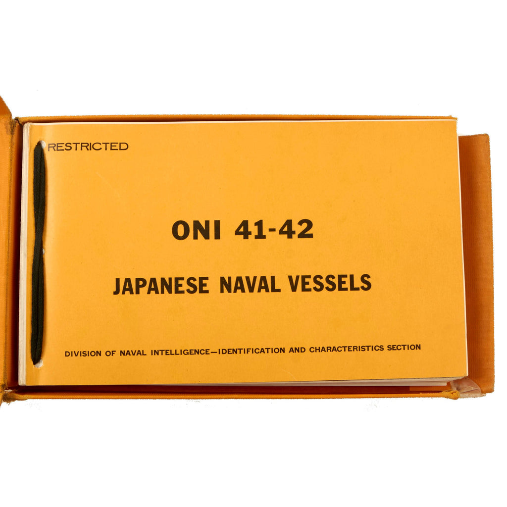 Original U.S. WWII Office of Naval Intelligence ONI 41-42 Japanese Nav ...