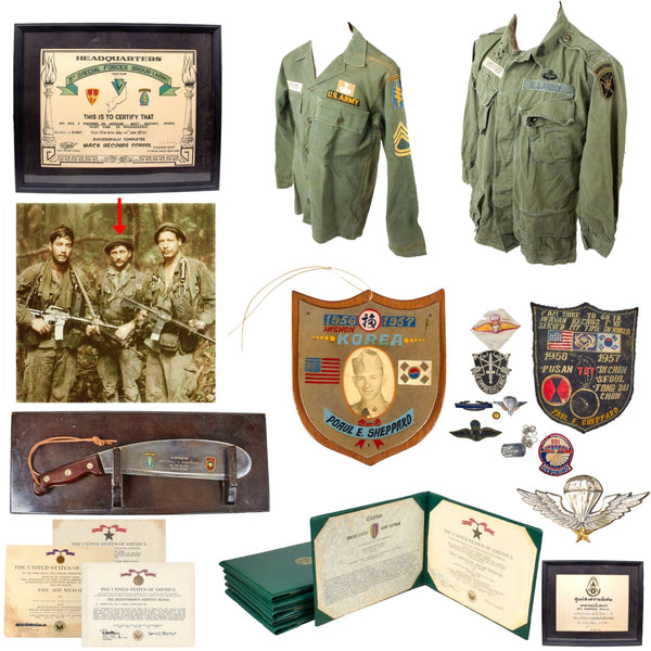 Original U.S. Vietnam War Special Forces MACV SOG Uniform & Certificat ...