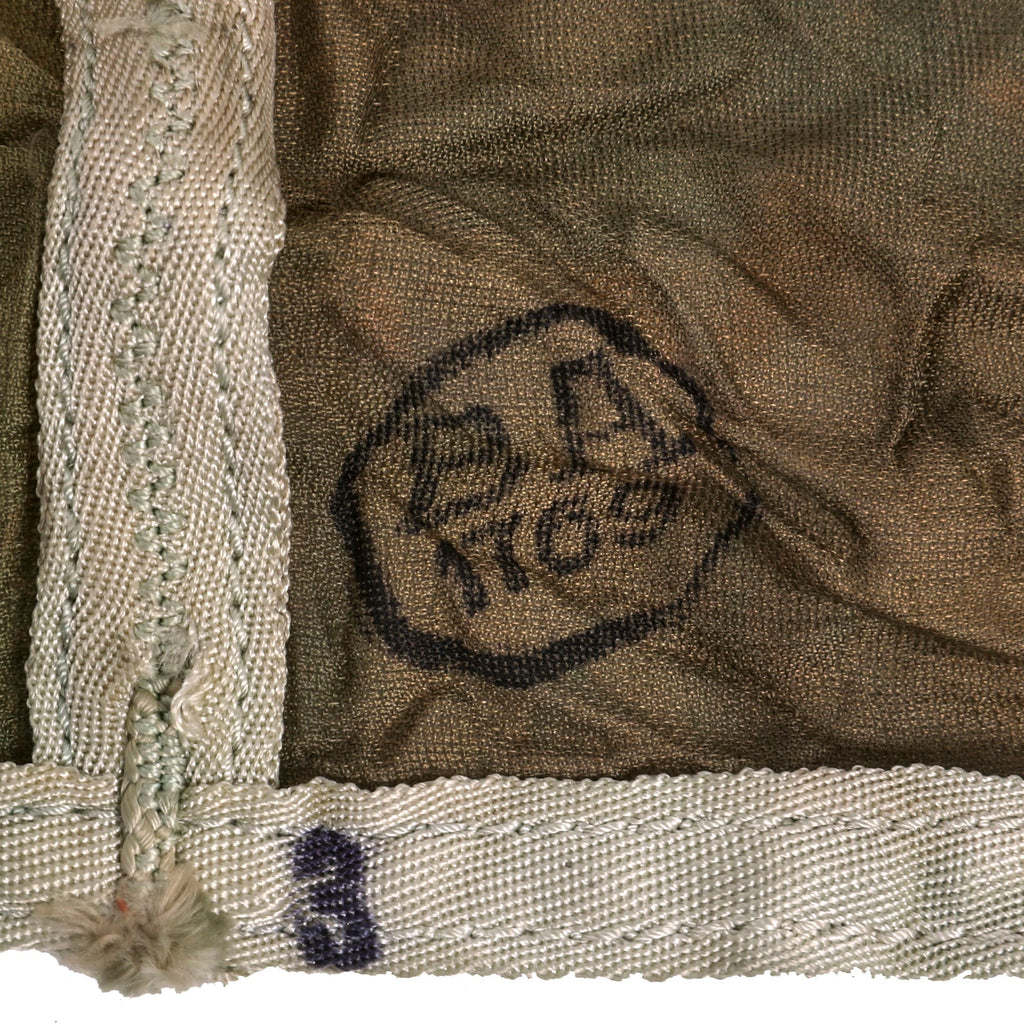 Original German WWII Luftwaffe Flare Parachute Camouflage Parachute Ca ...