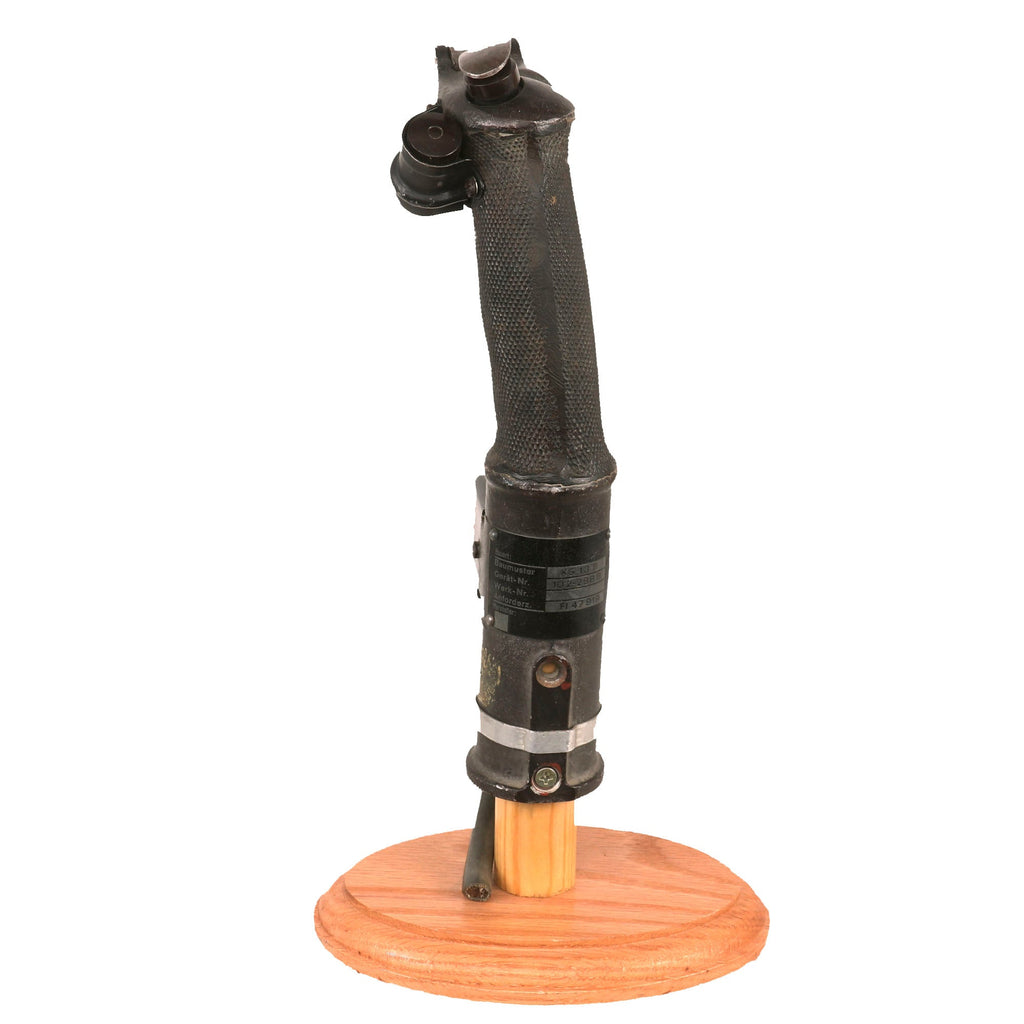 Original German WWII Focke-Wulf Fw 190 Control Stick KG13B on Display ...