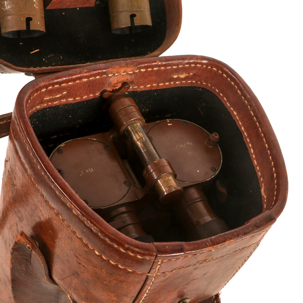 Original Japanese WWII 15 x 3° Rabbit Ear Periscope with Level & Tripo ...