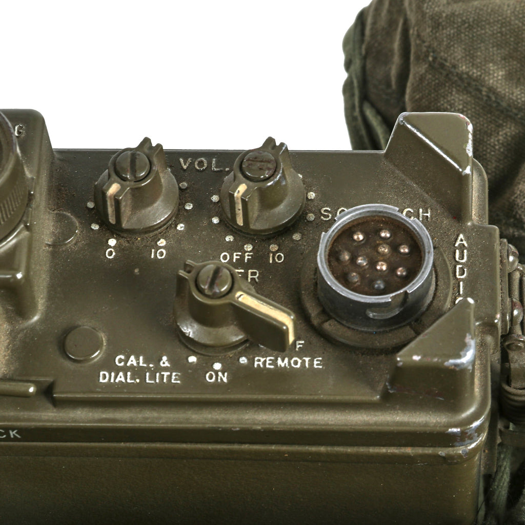 Original U.S. Vietnam War RT-176 AN/PRC-10 Backpack Radio Rig with Ant ...