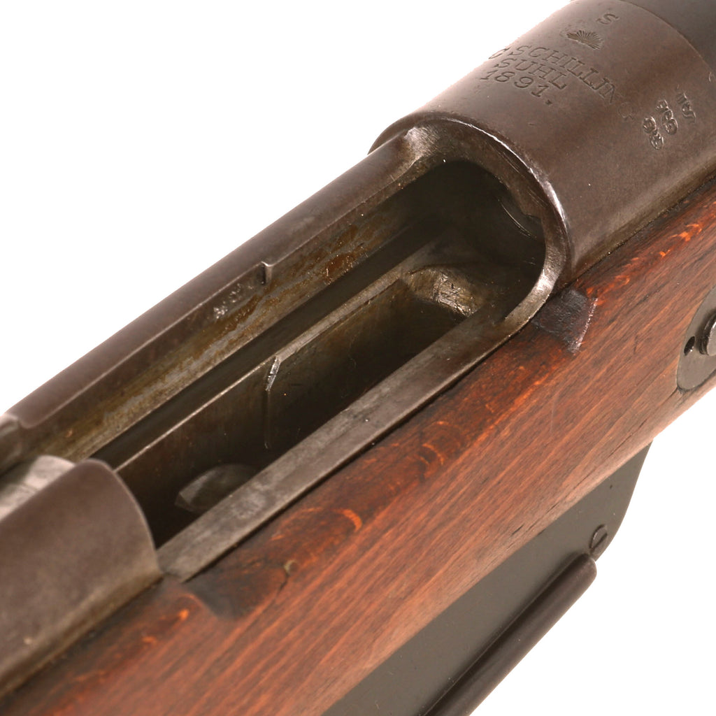 Original German Pre-WWI Gewehr 91 S Artillery Carbine by V.C. Schillin ...
