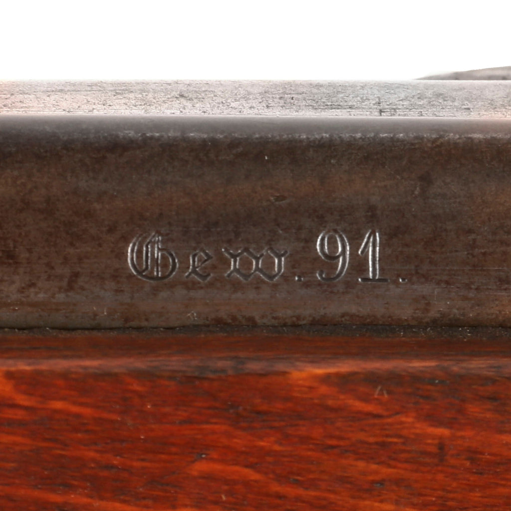 Original German Pre-WWI Gewehr 91 S Artillery Carbine by V.C. Schillin ...