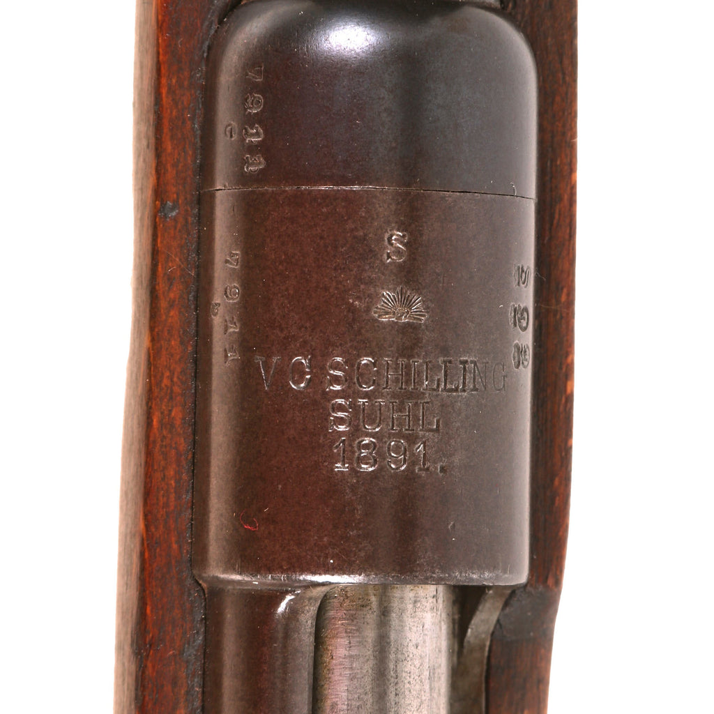 Original German Pre-WWI Gewehr 91 S Artillery Carbine by V.C. Schillin ...