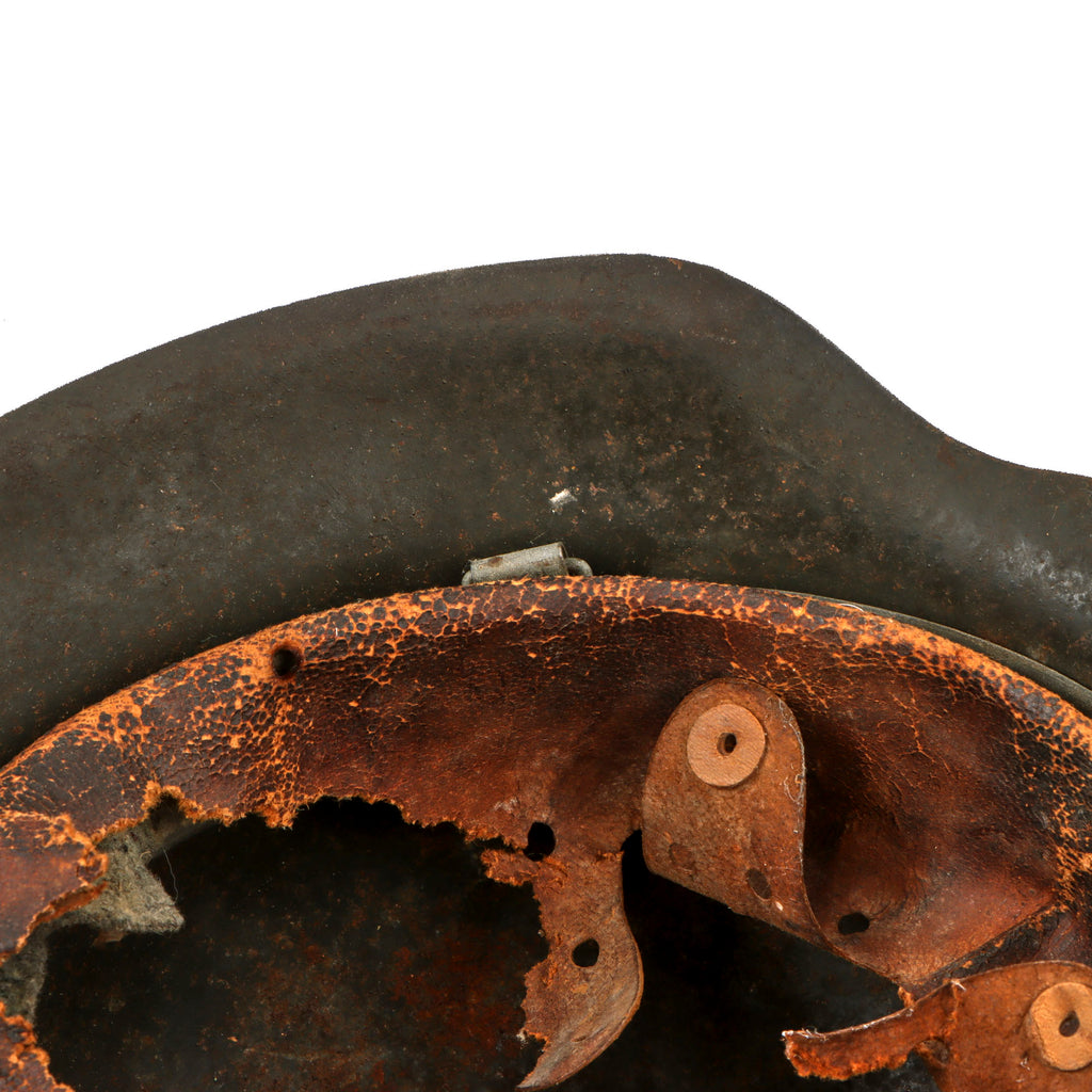 Original German WWII Heer Army Single Decal M42 Helmet with Relic 1940 ...