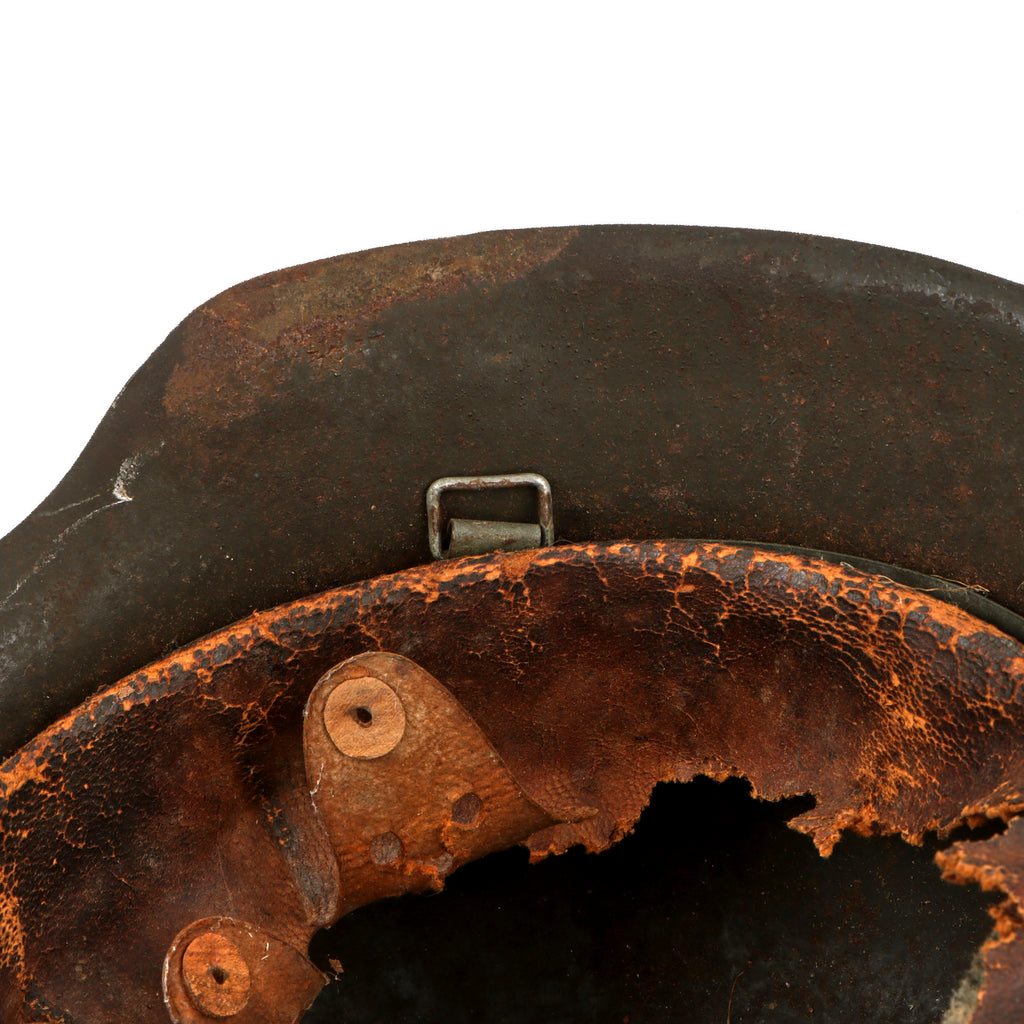 Original German WWII Heer Army Single Decal M42 Helmet with Relic 1940 ...