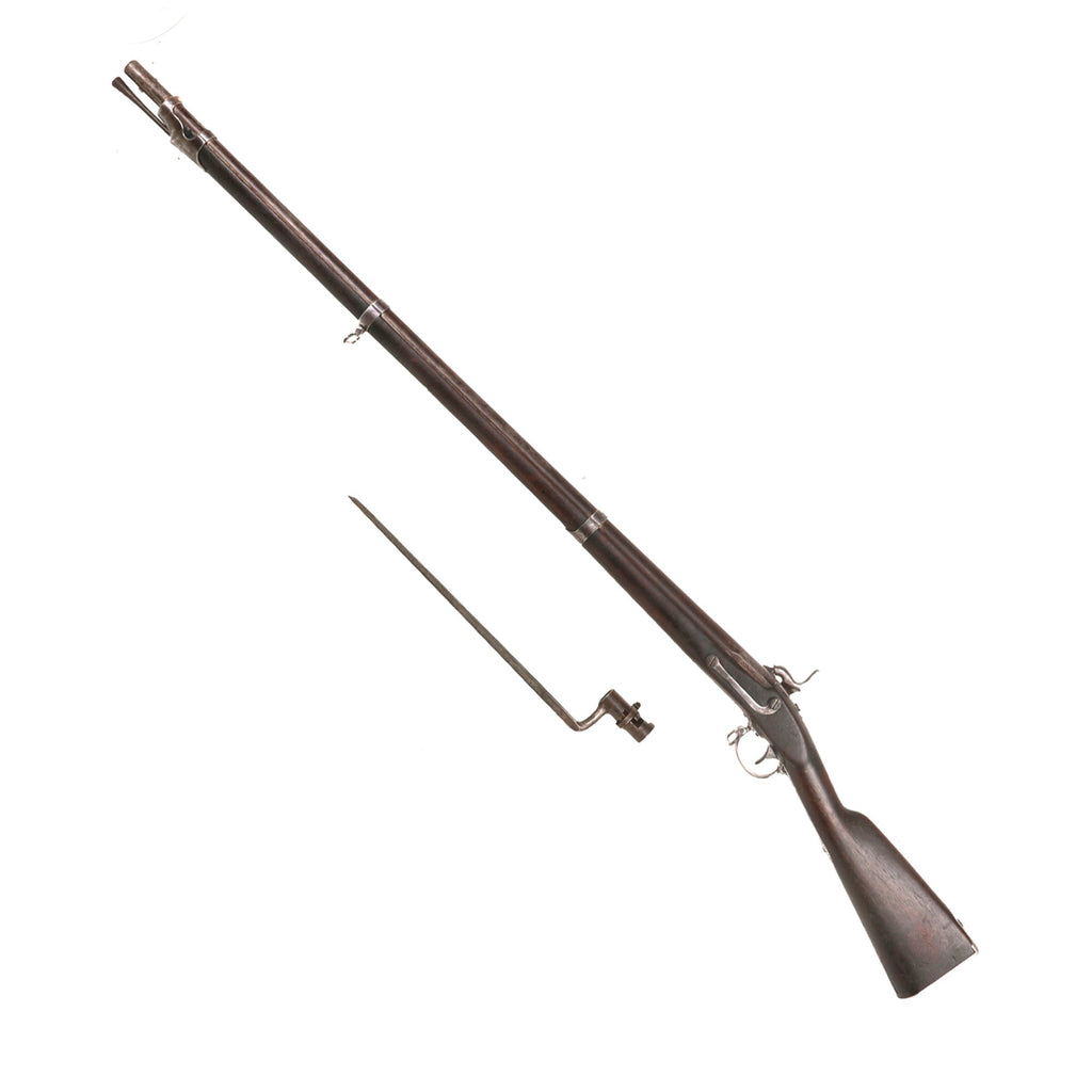 Original U.S. Civil War Era Springfield Model 1842 Percussion Musket b ...