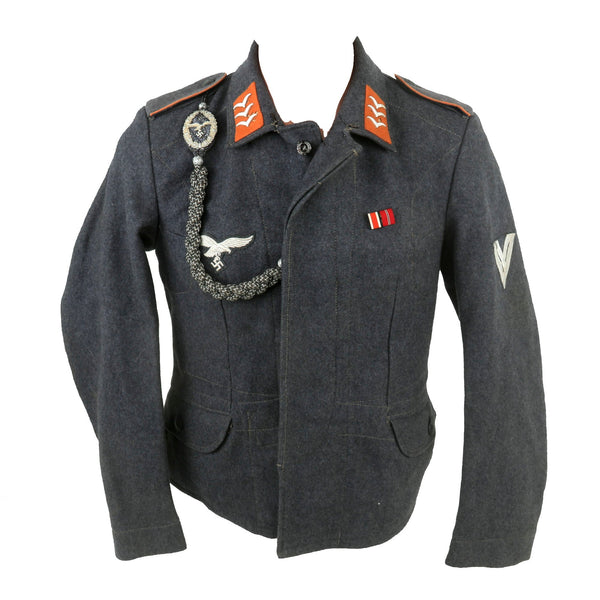 Original German WWII Luftwaffe Signals Obergefreiter Enlisted Two Pock ...