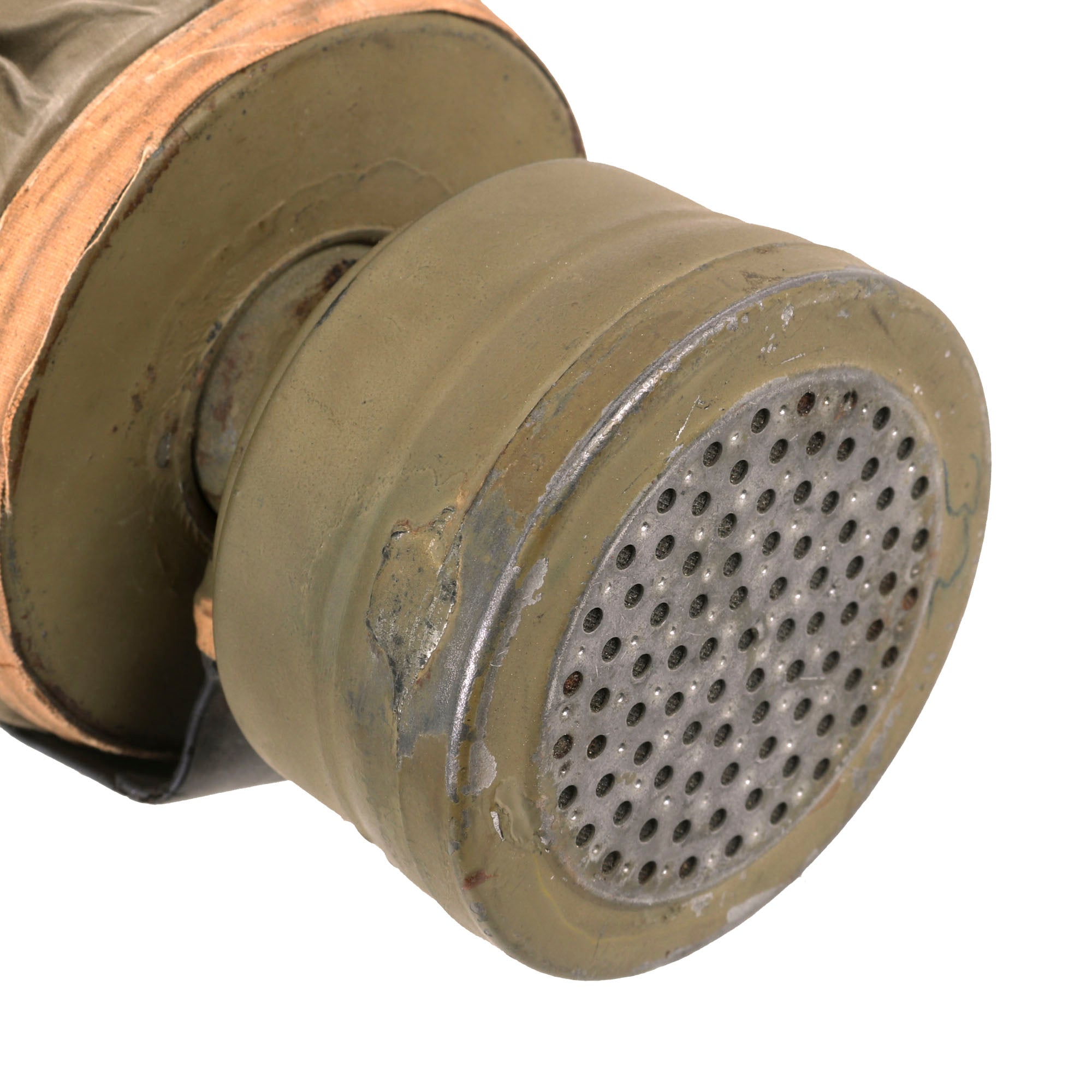 Original U.S. WWI Experimental Navy M1917 Mark I Gas Mask in Canister ...