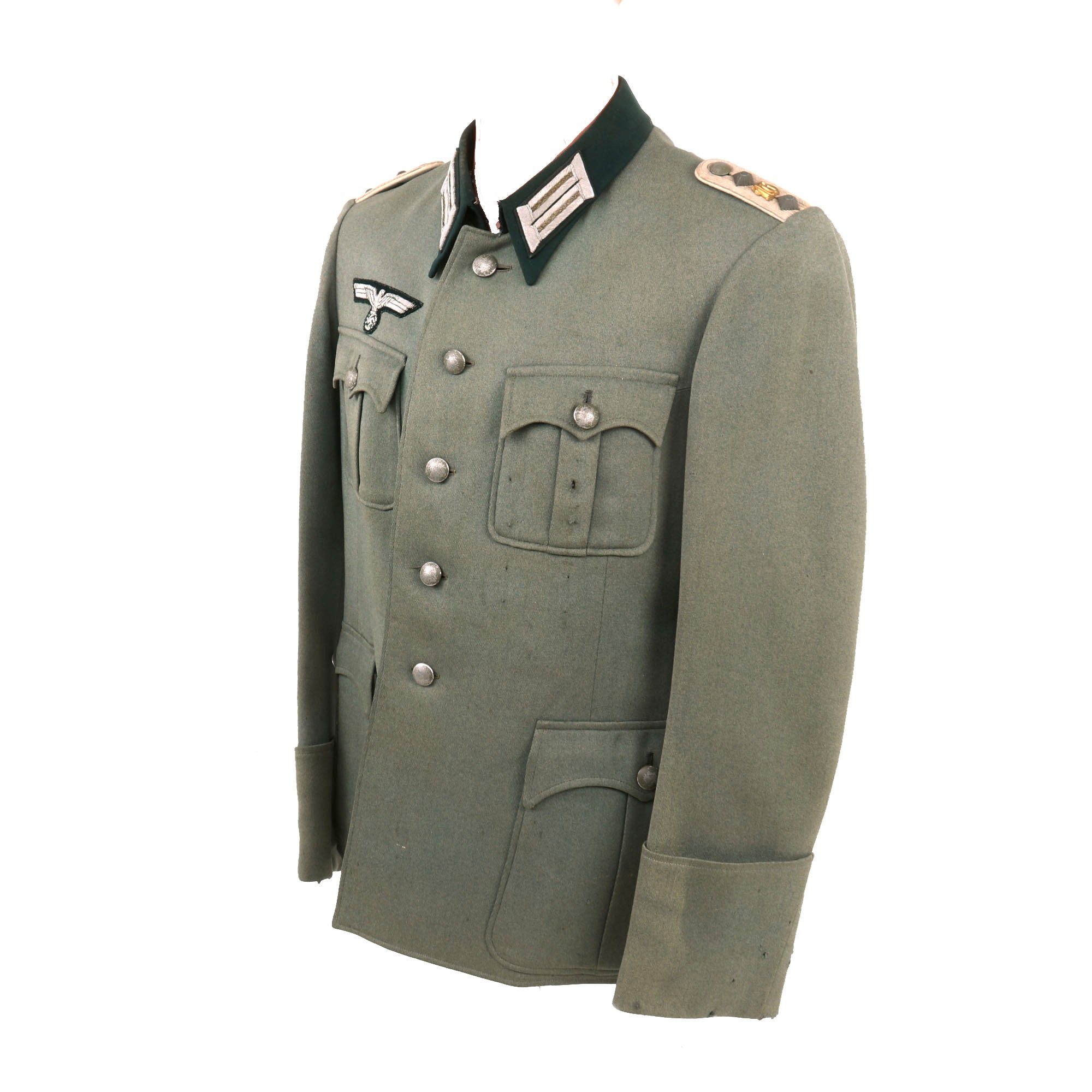 Original German WWII Heer Army 16th Infantry Regiment Hauptmann M36 Fi ...