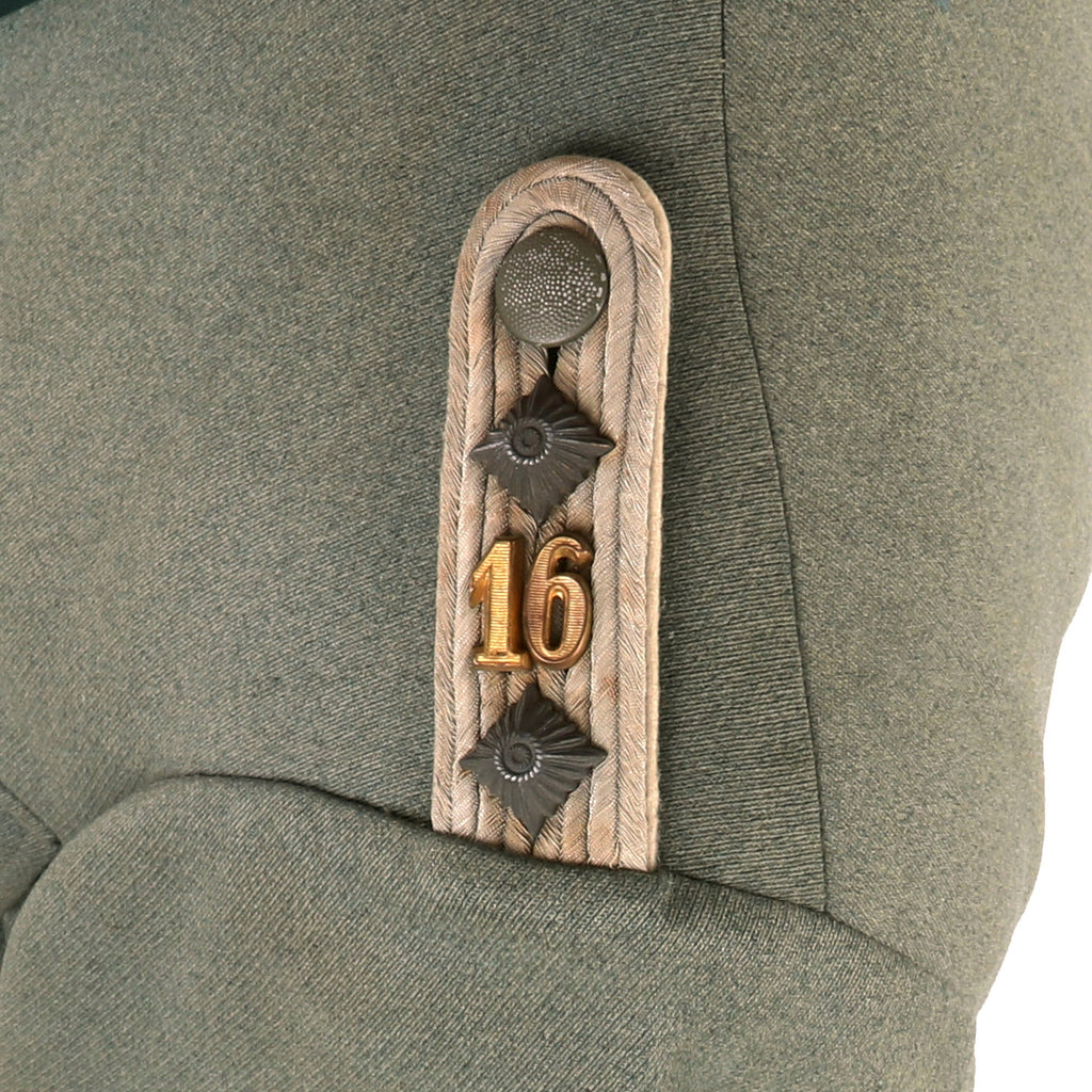 Original German WWII Heer Army 16th Infantry Regiment Hauptmann M36 Fi ...