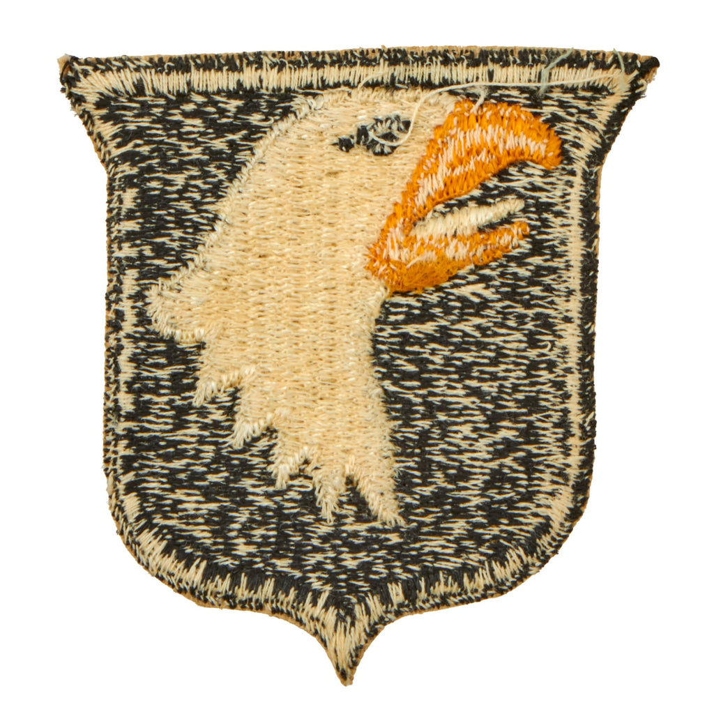 Original U.S. WWII Rare 101st Airborne Division White Tongue Patch wit ...