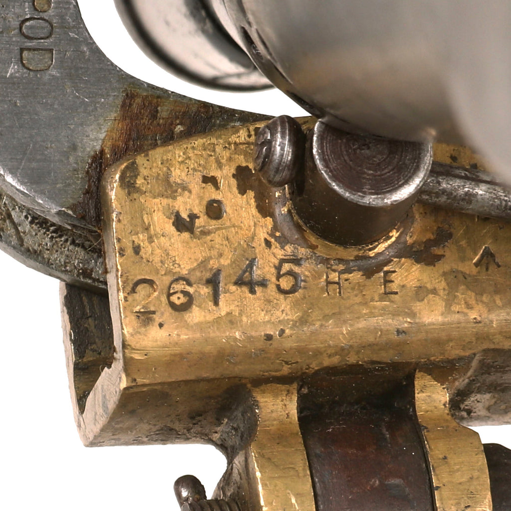 Original British WWI Hotchkiss .303 Portative Aluminum Receiver Displa ...