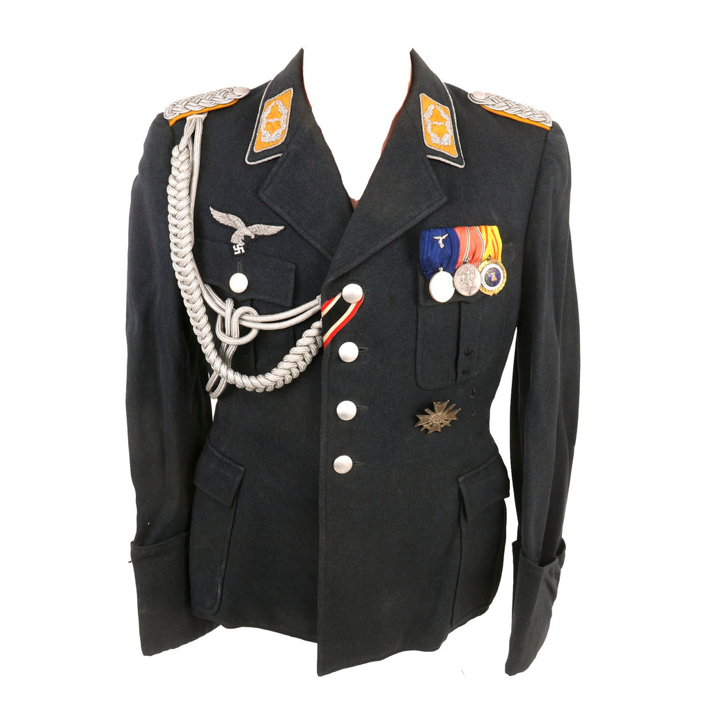 Original German WWII USGI Bring Back Early Luftwaffe Major Officers Fl ...