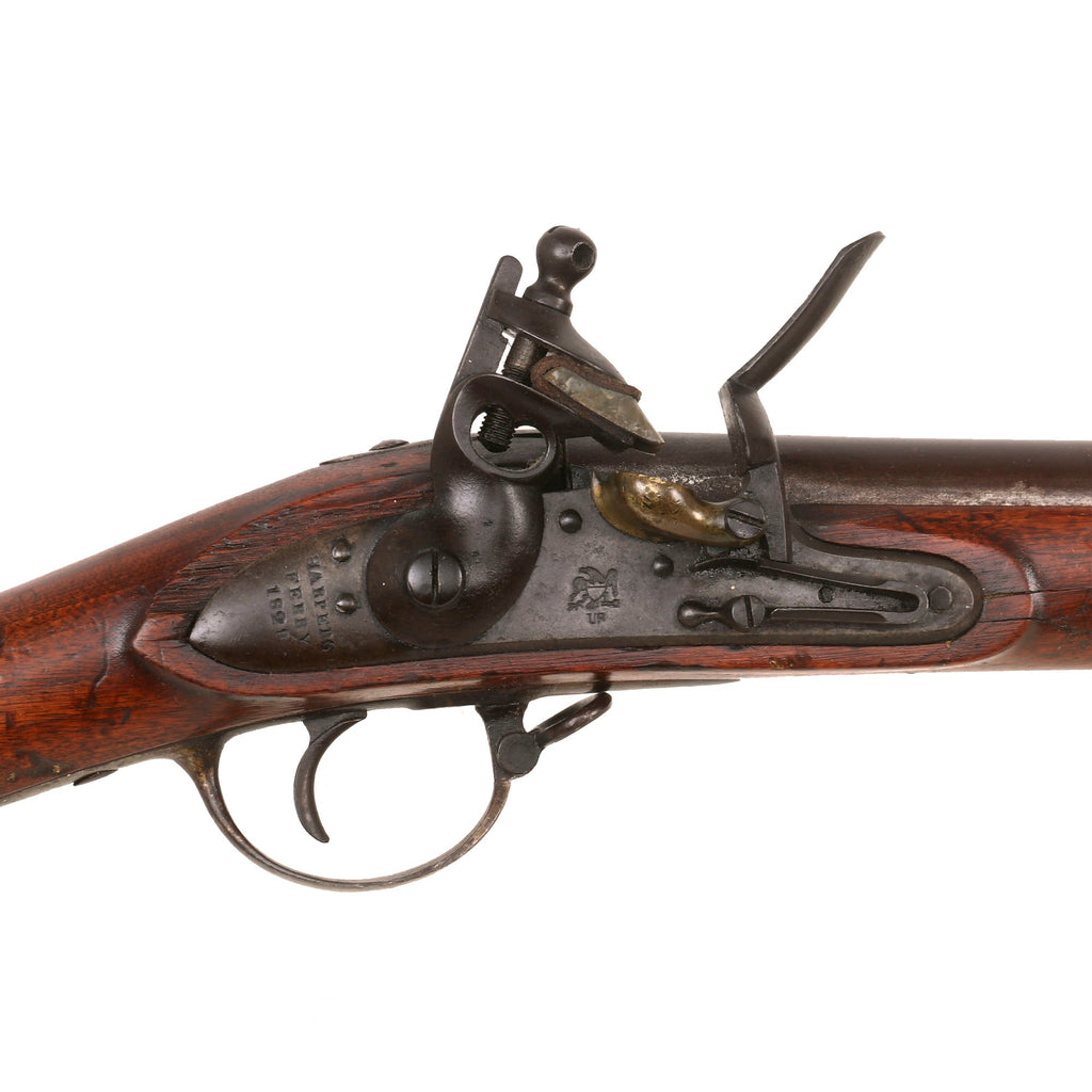 Original U.S. Springfield Model 1822 Flintlock Musket by Harpers Ferry ...