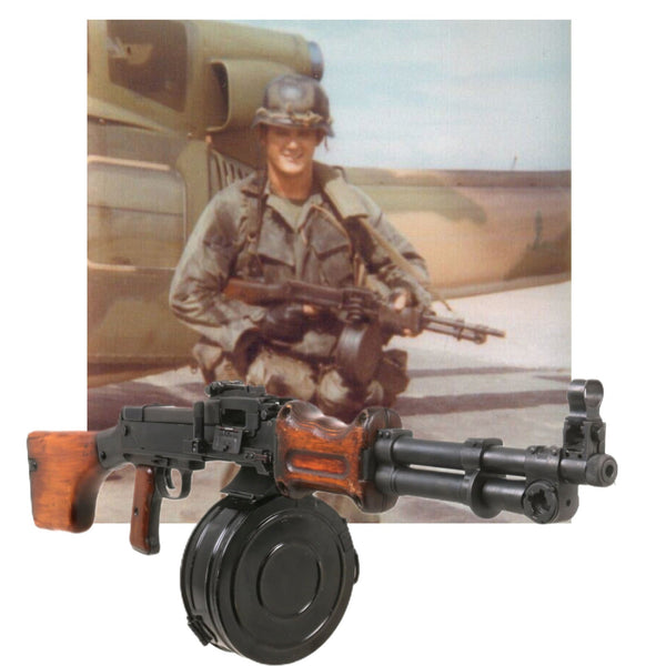 Original Vietnam War Era Soviet Short RPD 44 7.62mm Display Light Mach ...
