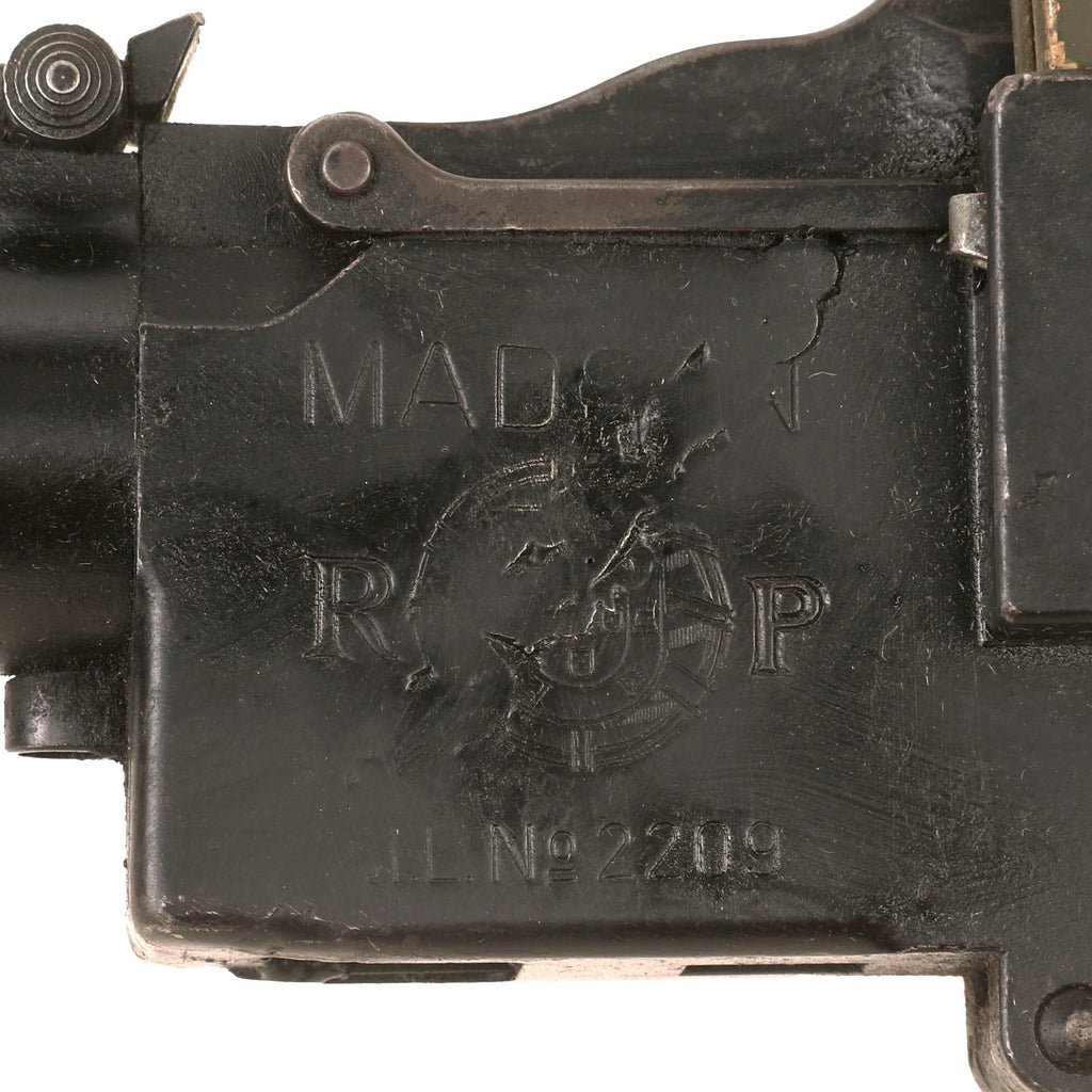 Original WWII Danish Madsen Display Light Machine Gun with Magazine Po ...
