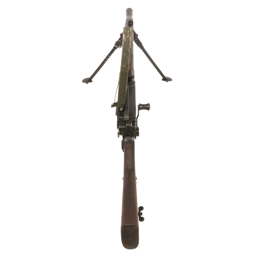Original WWII Danish Madsen Display Light Machine Gun with Magazine Po ...