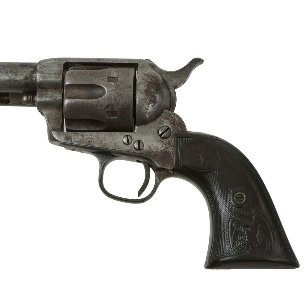 Original U.S. Colt Frontier Six Shooter .44-40 Revolver Made in 1883 w ...