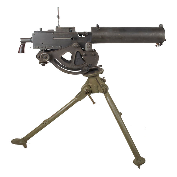 Original U.S. WWII Browning M1917A1 Water Cooled Display Machine Gun w ...