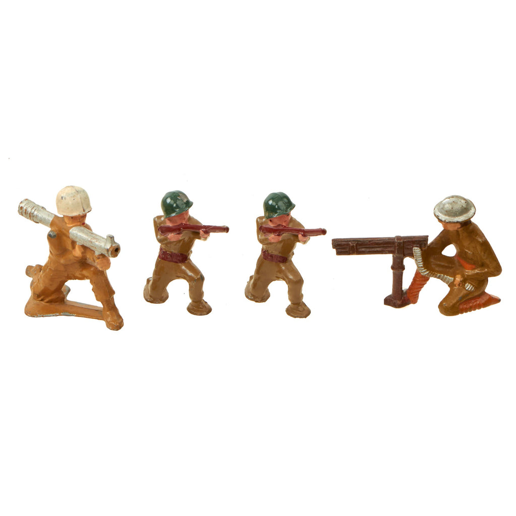 Original U.S. WWI & WWII Collection of Metal Toy Soldiers - Lot of 19 ...