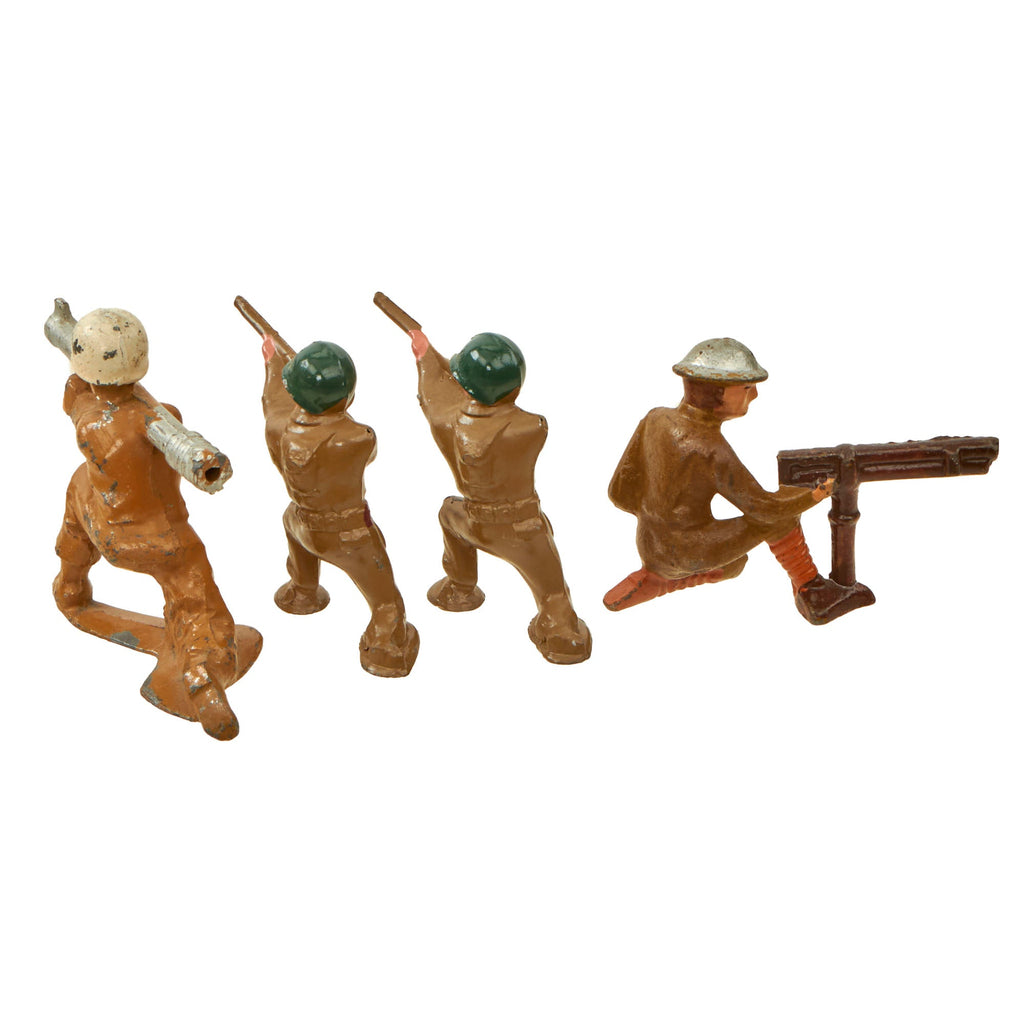 Original U.S. WWI & WWII Collection of Metal Toy Soldiers - Lot of 19 ...
