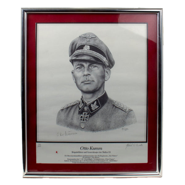 Original Signed Limited Edition Print: Framed Otto Kumm by Michael Woo ...