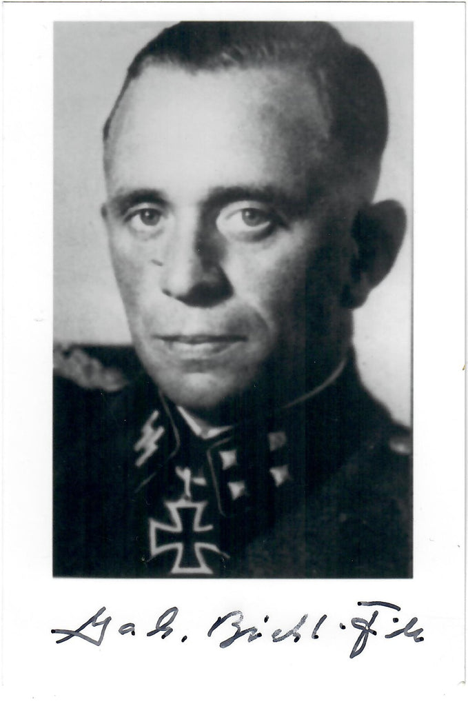 Original German WWII Veteran Signed Photographs - WWII Period and Post ...