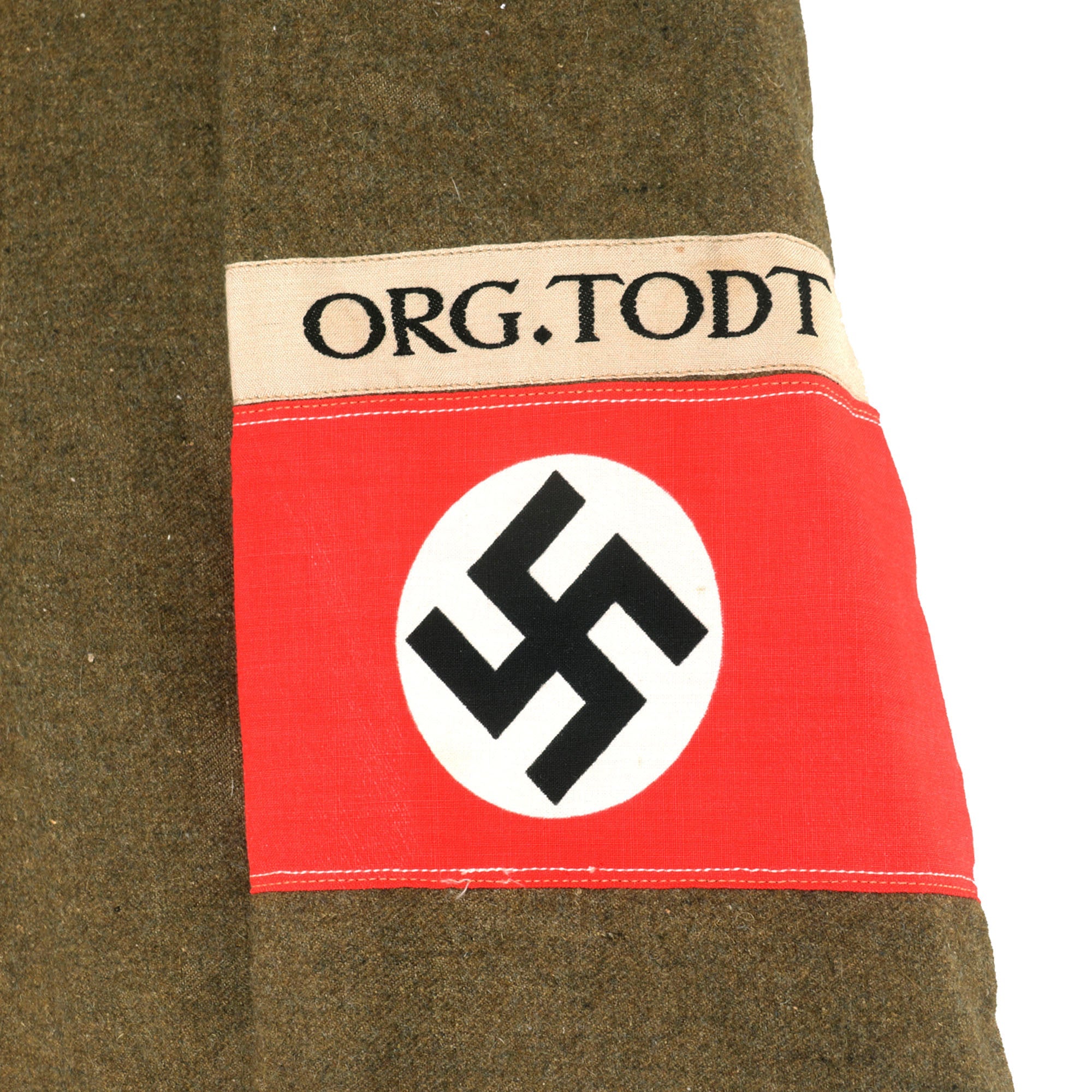Original German WWII Organisation Todt Enlisted Personnel Earth Brown ...