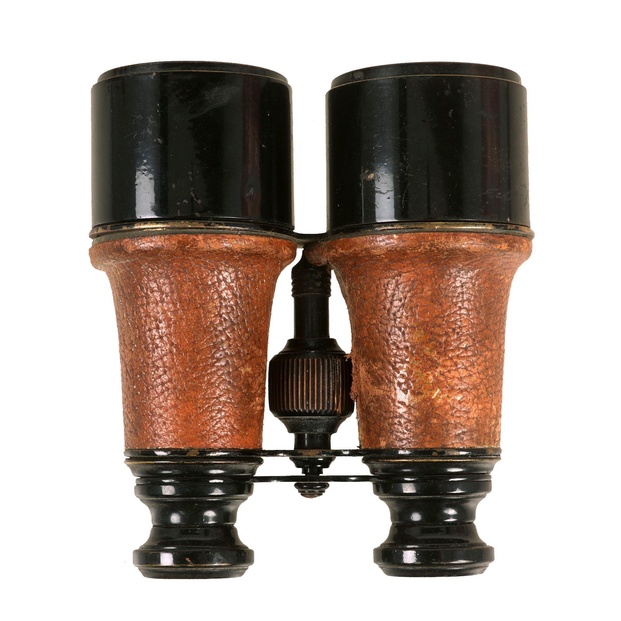 Original British WWI War Office Model Officers Leather Covered Binocul ...