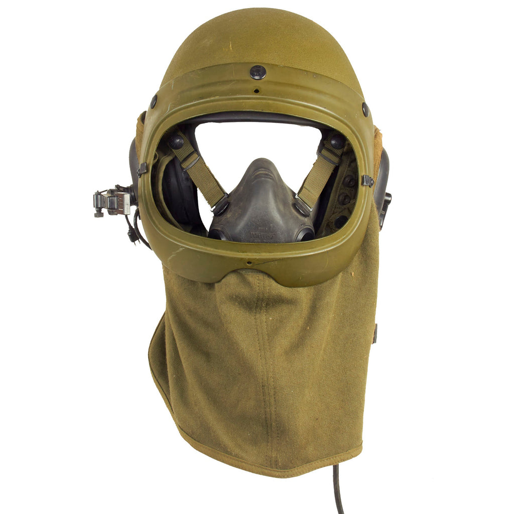 Original U.S. Cold War Combat Vehicle Crew CVC DH-132 Helmet and MC-14 ...