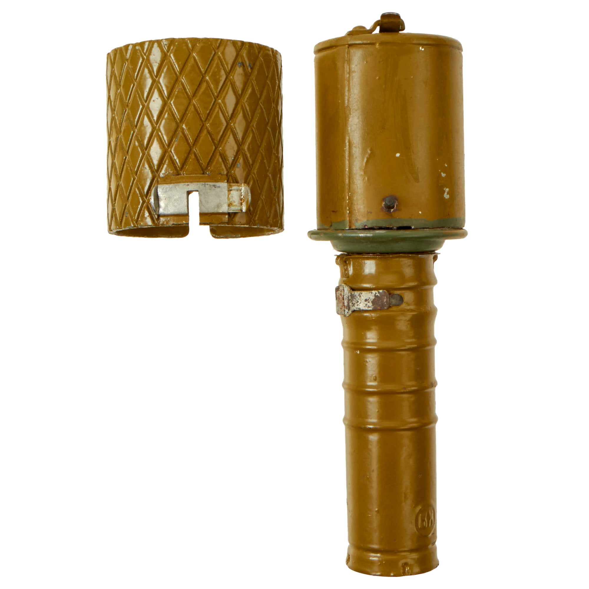 Original WWII Soviet Russian RGD-33 Inert Stick Grenade with Fragmenta ...