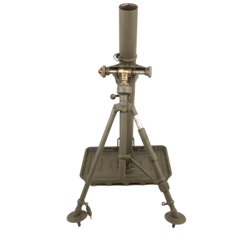 Original French WWII Brandt Mle 27/31 81mm Display Mortar System with ...
