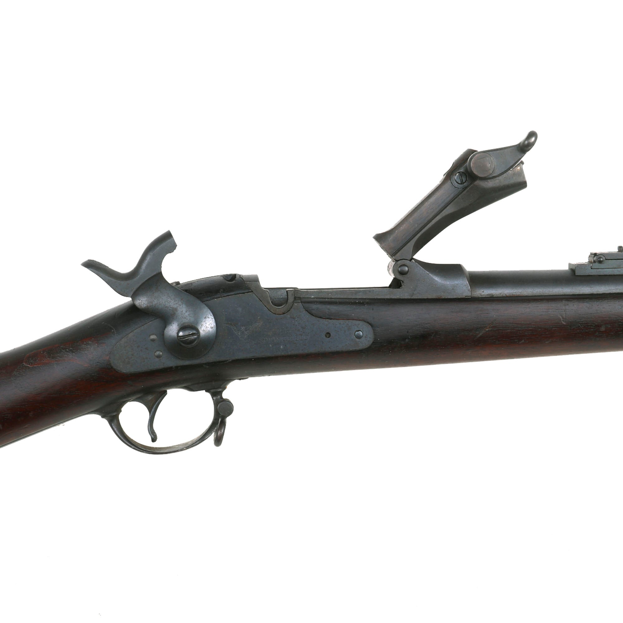 Original U.S. Springfield Trapdoor Model 1884 Rifle with Standard Ram ...