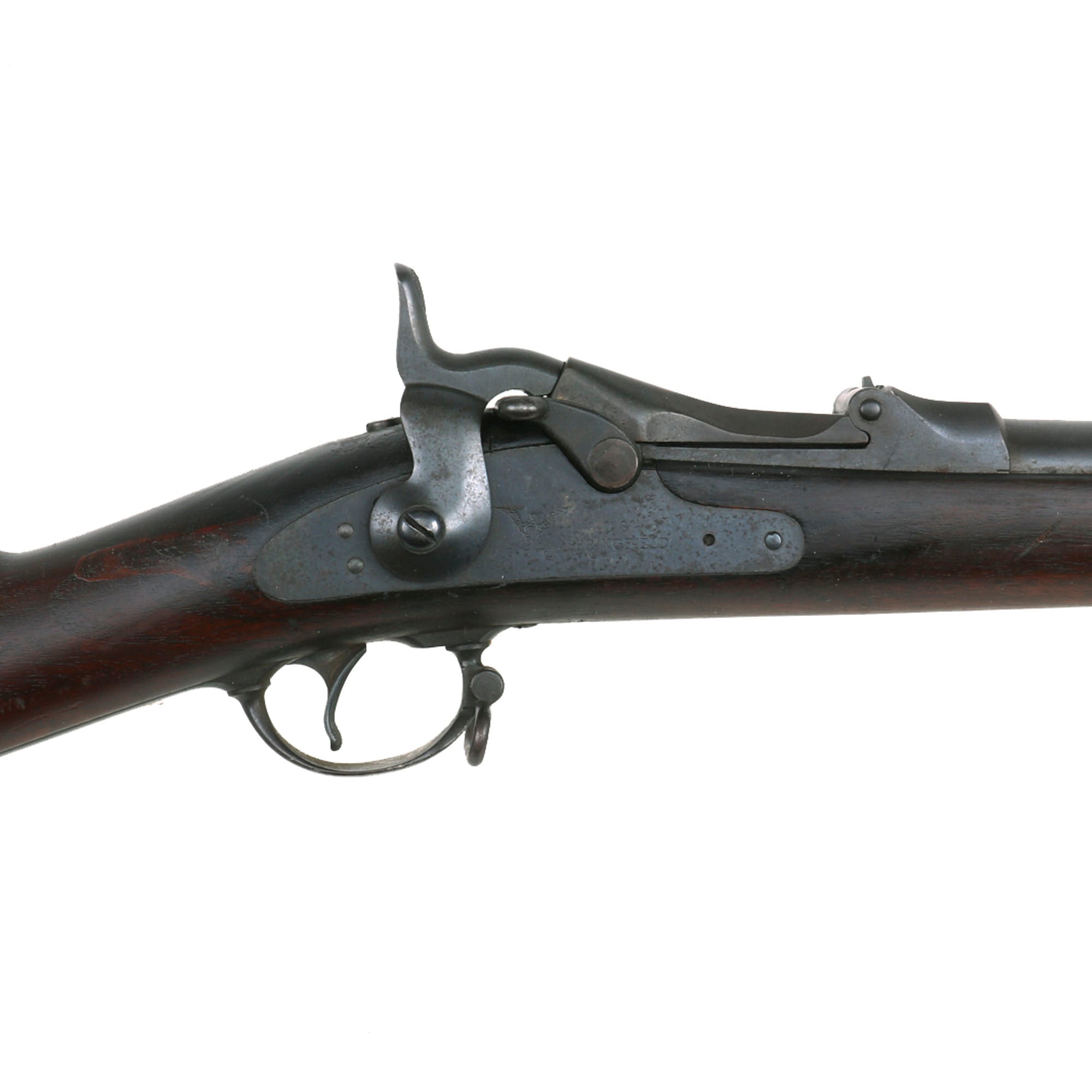 Original U.S. Springfield Trapdoor Model 1884 Rifle with Standard Ram ...