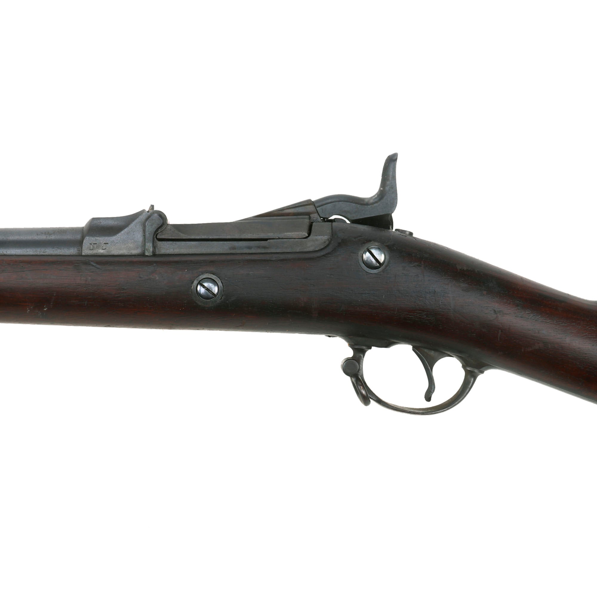 Original U.S. Springfield Trapdoor Model 1884 Rifle with Standard Ram ...