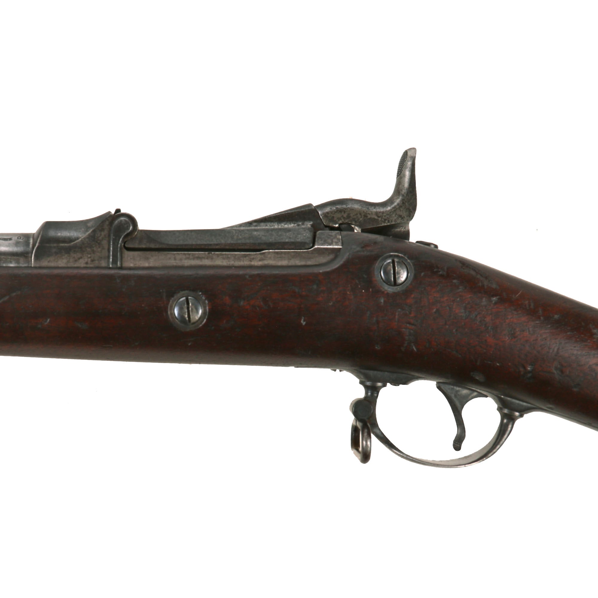 Original U.S. Springfield Trapdoor Model 1884 Rifle with Standard Ram ...