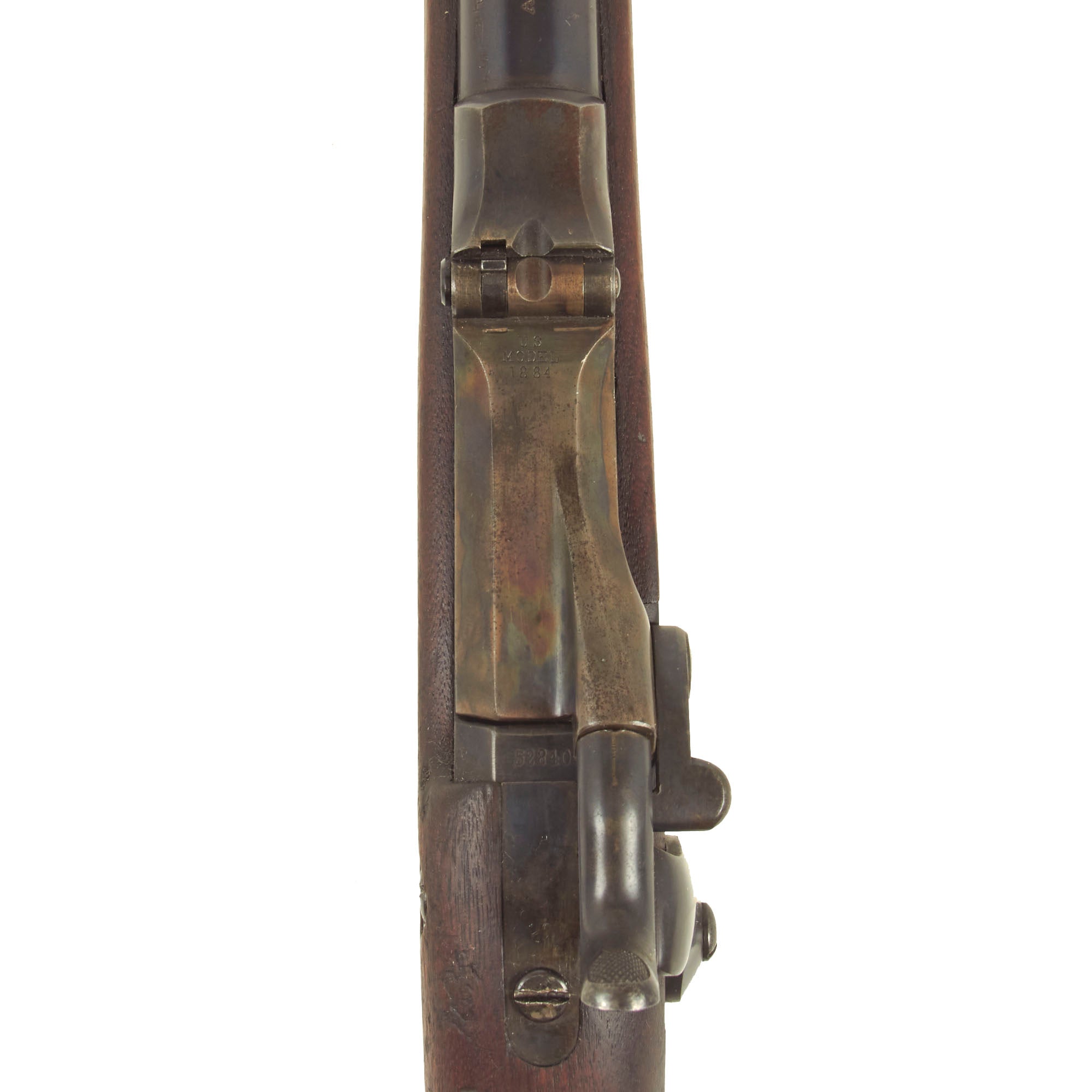 Original Excellent U.S. Springfield Trapdoor Model 1884 Round Rod Bayo ...