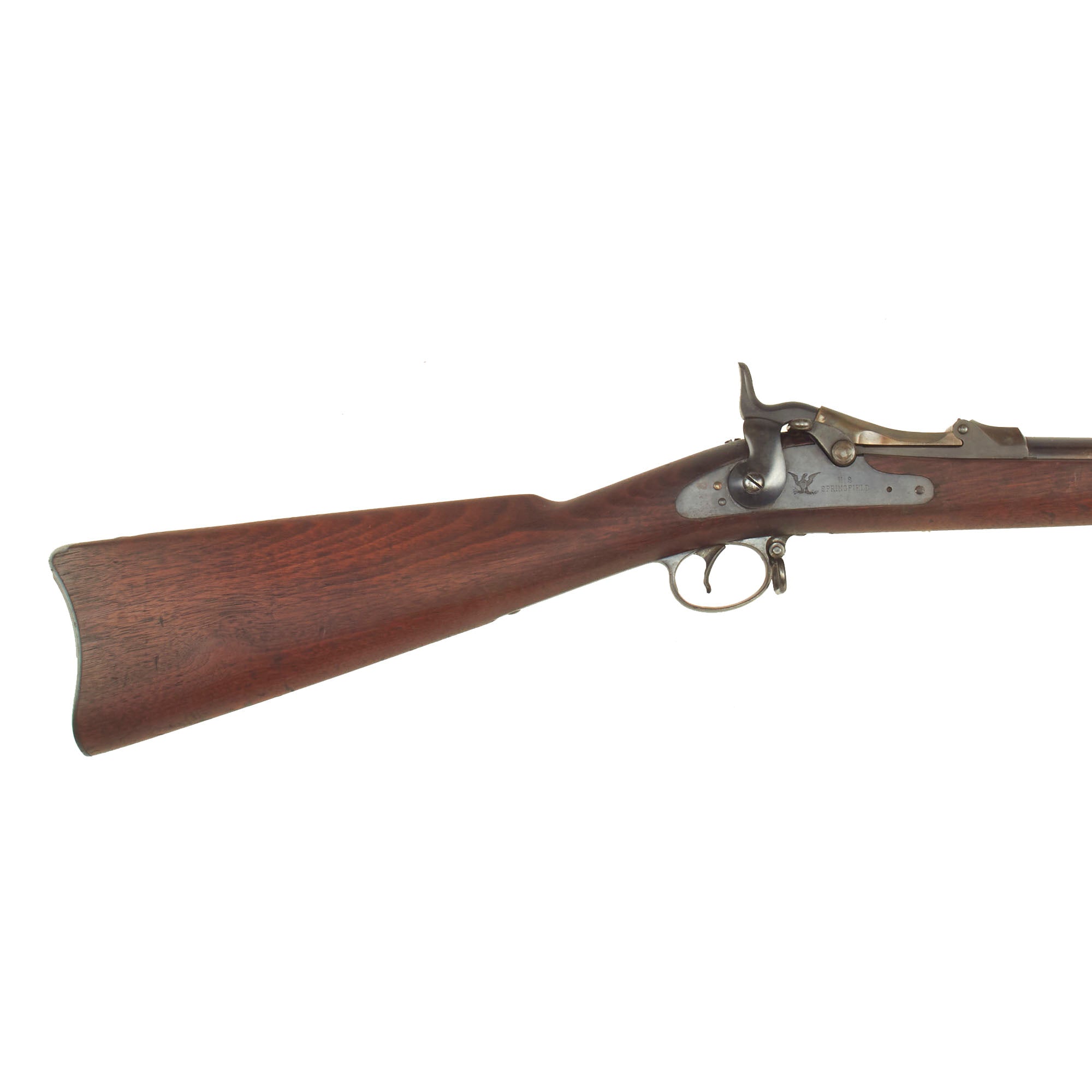 Original Excellent U.S. Springfield Trapdoor Model 1884 Round Rod Bayo ...