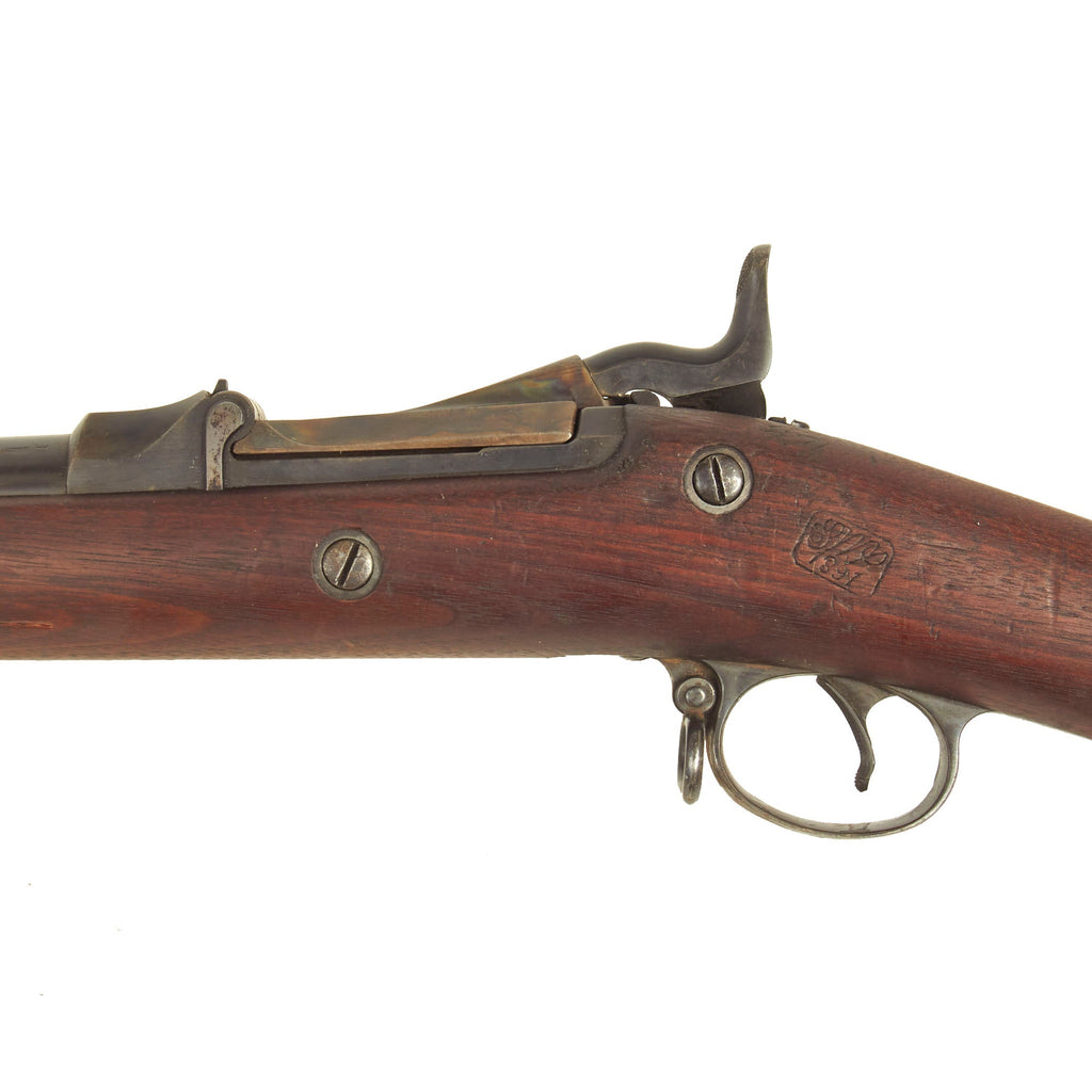Original Excellent U.S. Springfield Trapdoor Model 1884 Round Rod Bayo ...