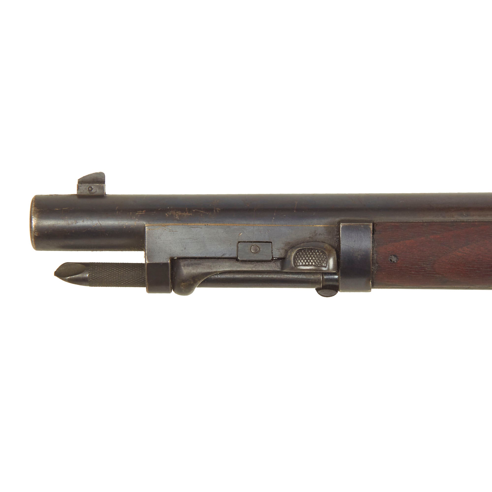 Original Excellent U.S. Springfield Trapdoor Model 1884 Round Rod Bayo ...