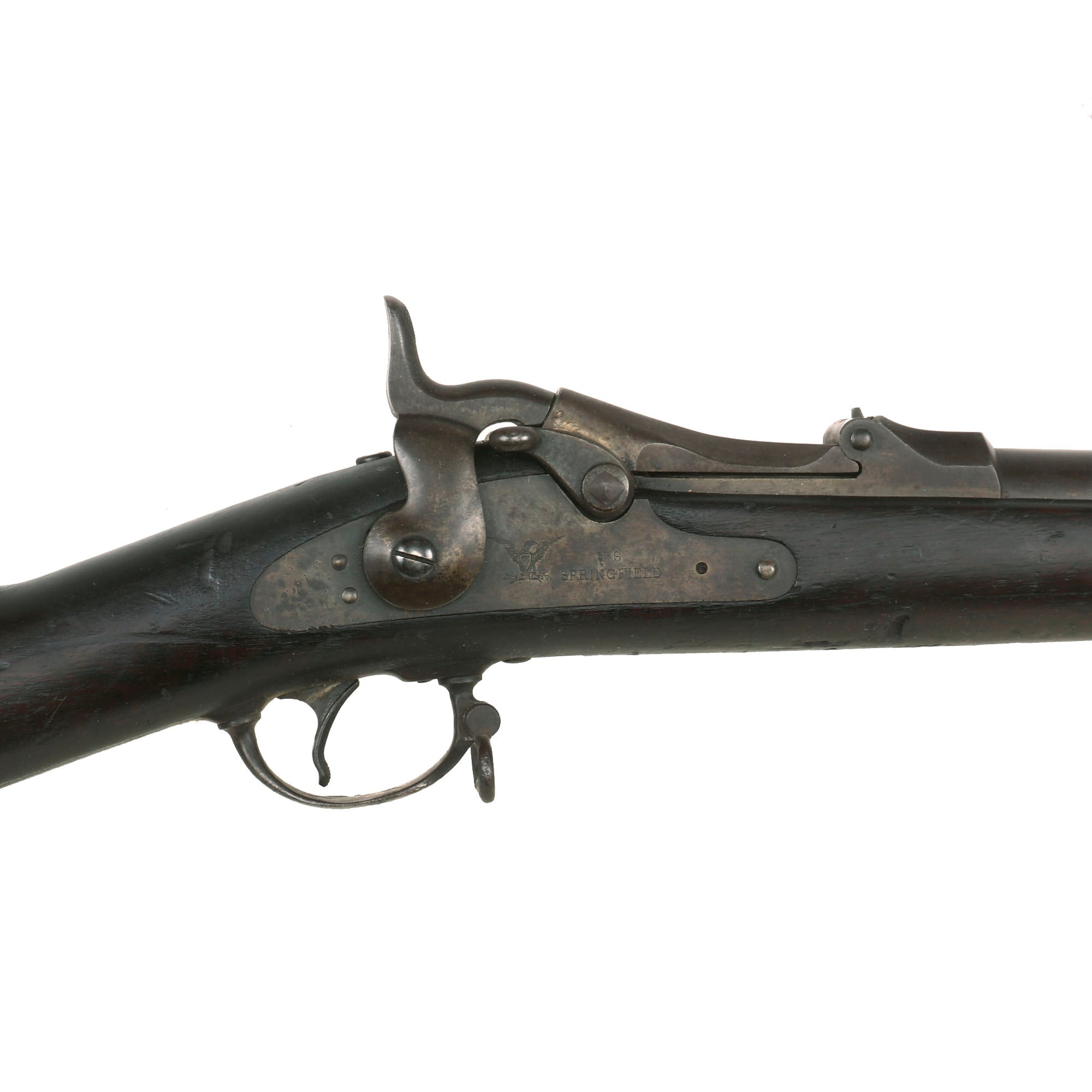 Original U.S. Springfield Trapdoor M1873 Rifle Upgraded to M1884 with ...