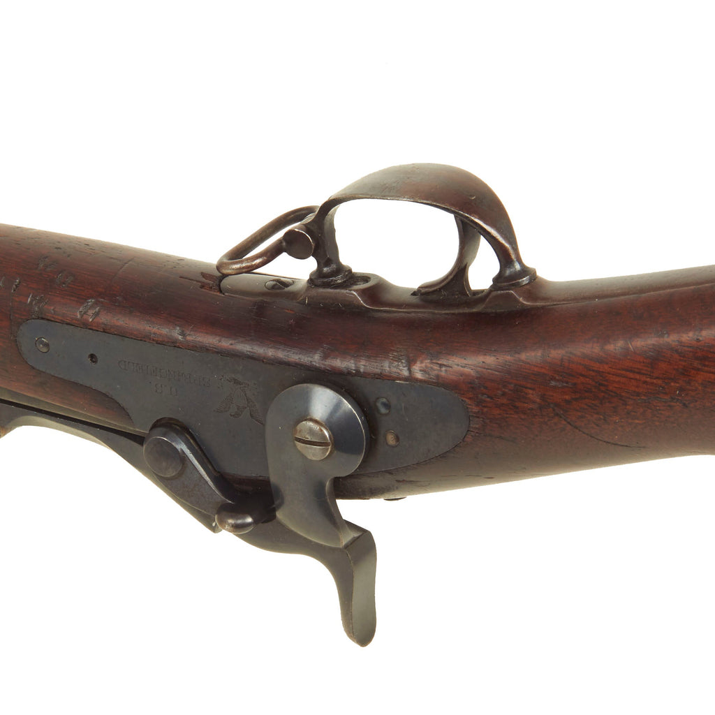 Original U.S. Springfield Trapdoor Model 1884 Rifle with Standard Ram ...