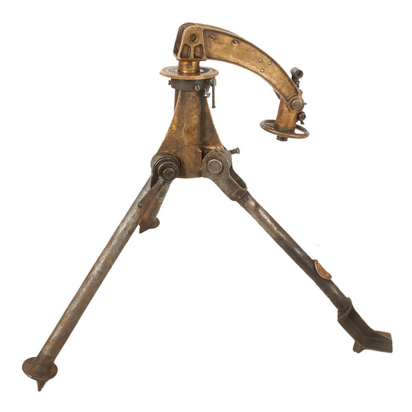 Original British Vickers Machine Gun Parts Set with Colt Tripod and Tr ...